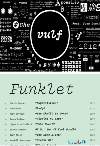 دانلود مجموعه فونت انگلیسی Vulf Mono