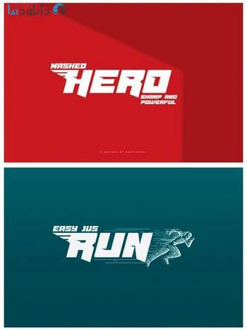 دانلود فونت انگلیسی Masked Hero Font